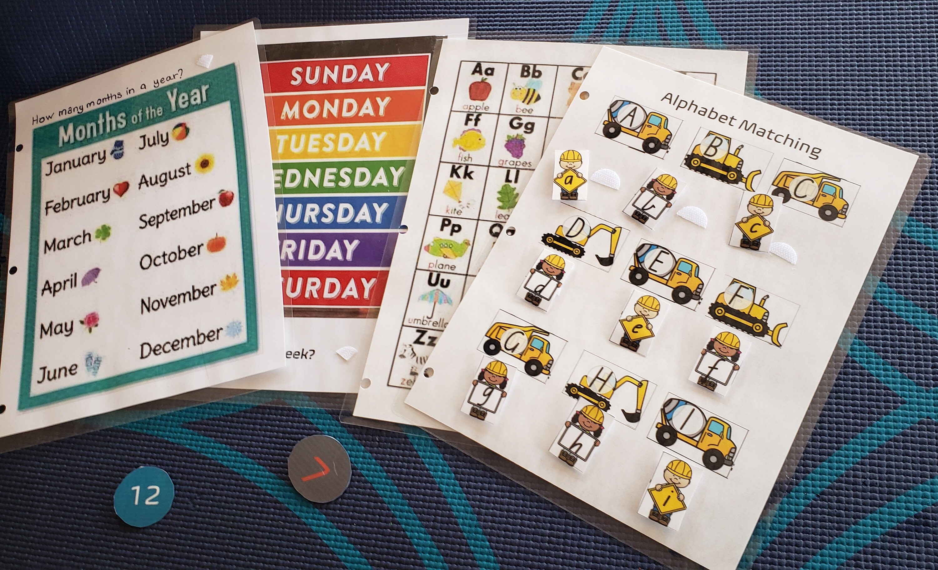 3-5 year old Learning Binder/Book | Etsy