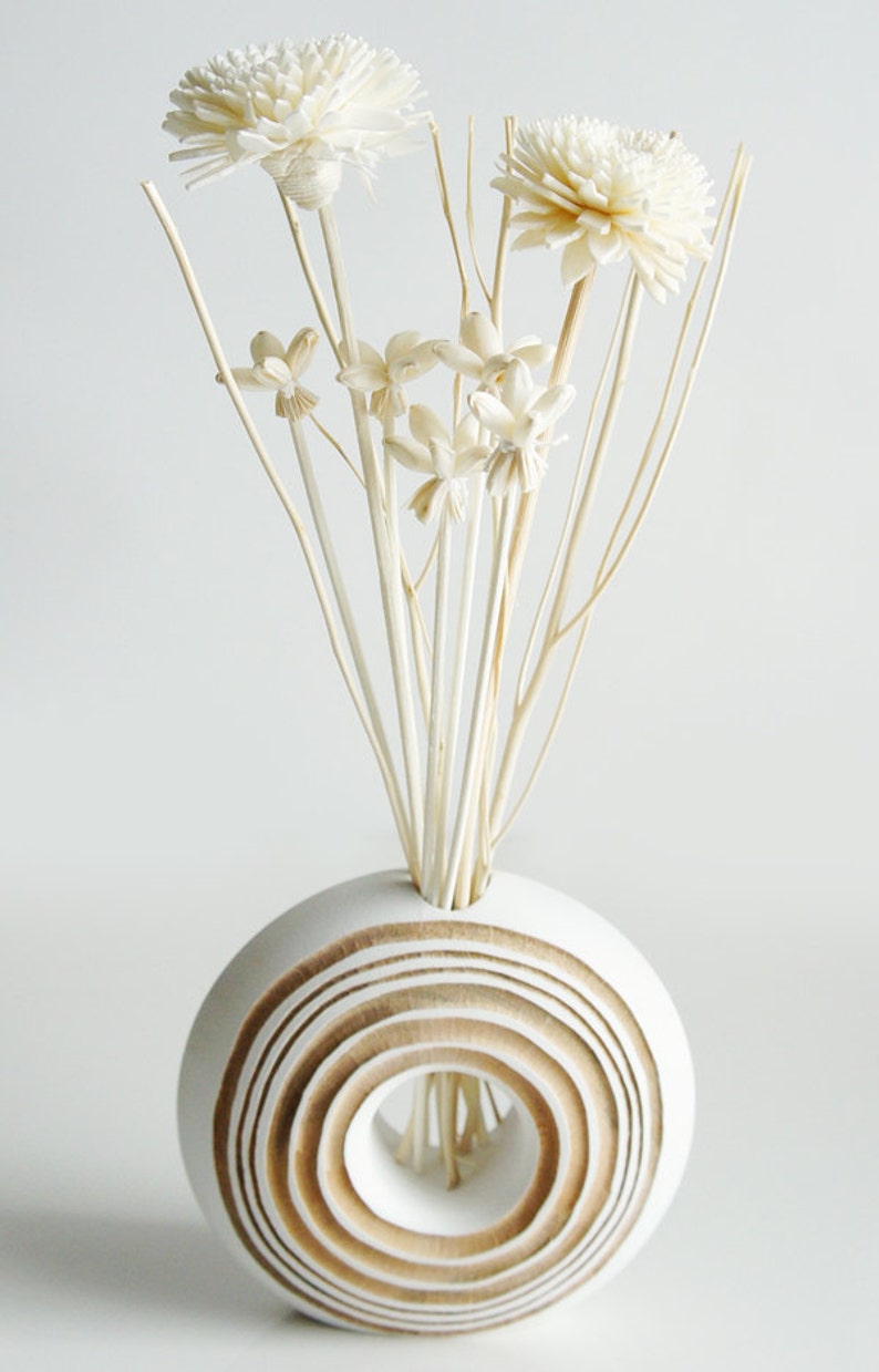 2 Sets of Reed Diffuser With Popular Sola Wood Flower - Etsy