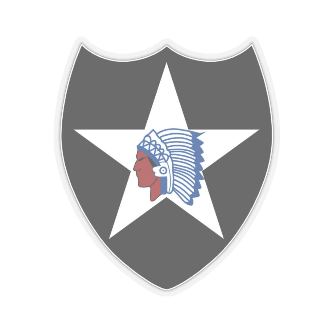 Kiss-cut Stickers - SSI - 2nd Infantry Division Wo Txt - Etsy