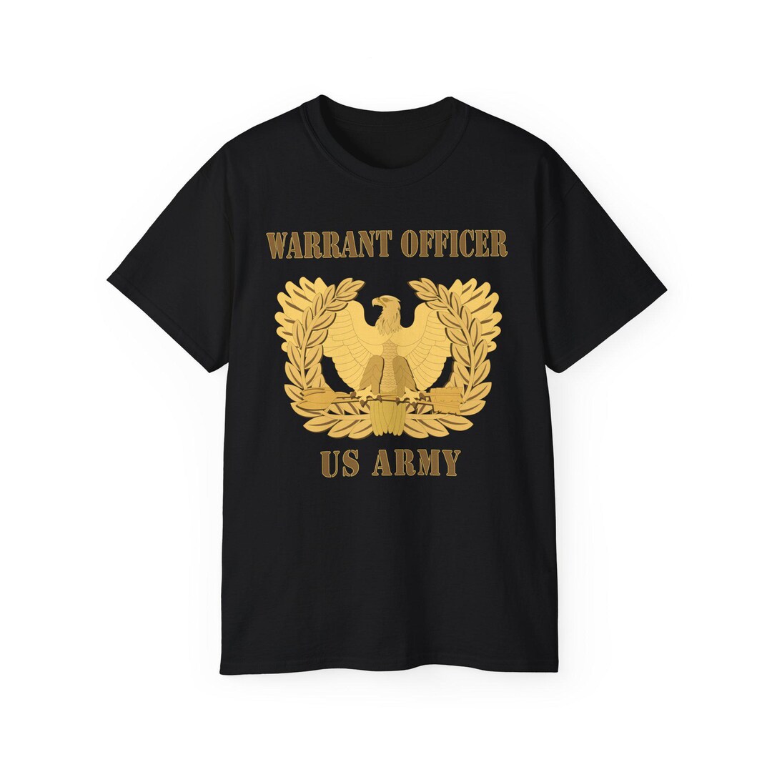 Unisex Ultra Cotton Tee - Army - Emblem - Warrant Officer Insignia X ...