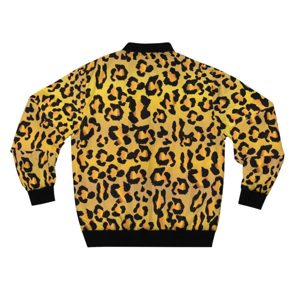 Men's AOP Bomber Jacket Leopard Spots - Etsy