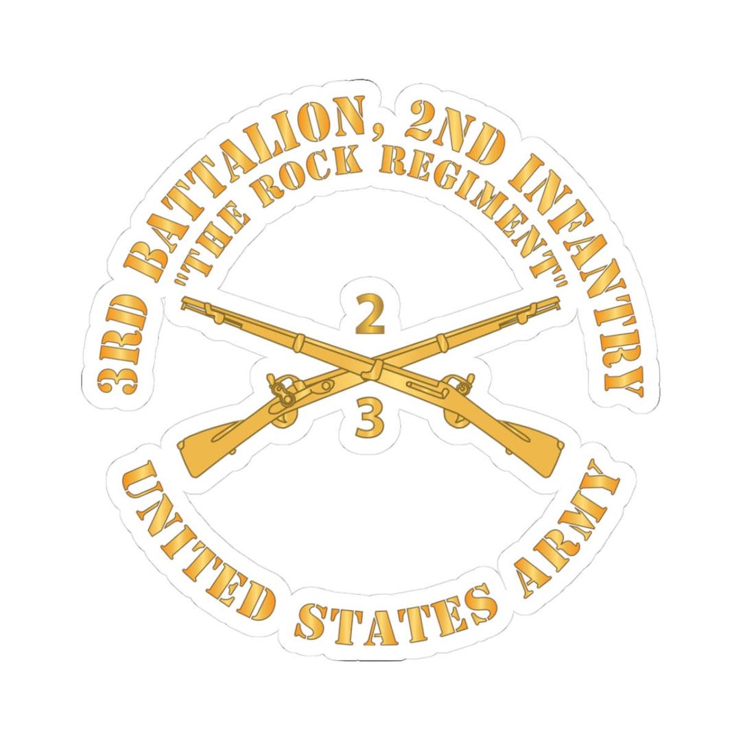 Kiss - Cut Stickers - Army - 3rd Battalion, 2nd Infantry Regiment ...