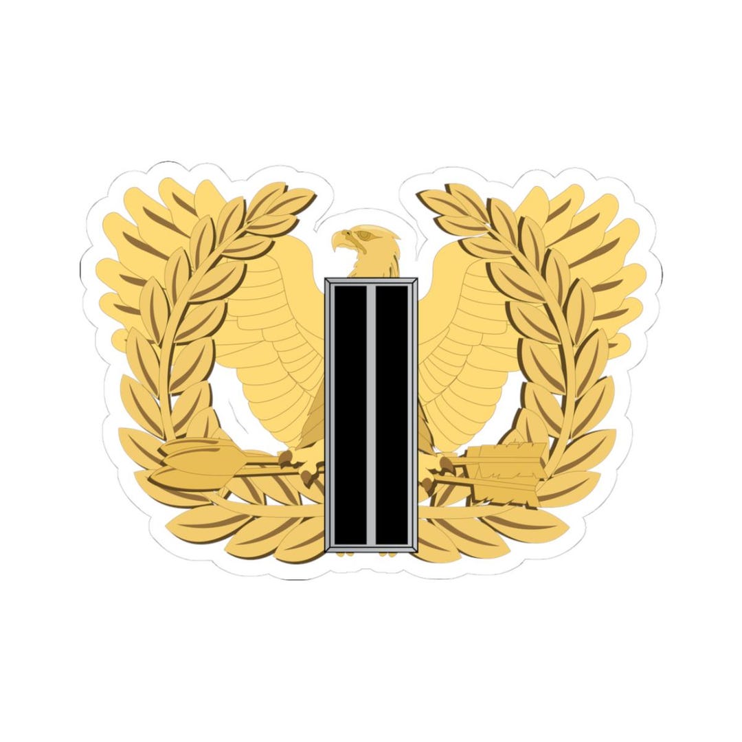Kiss-cut Stickers - Army - Chief Warrant Officer - W06 - Flat - Eagle ...