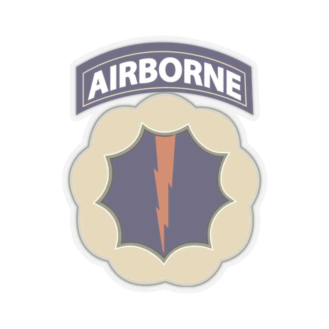 Kiss-cut Stickers - 9th Airborne Division - Phantom - SSI Wo Txt X 300 ...