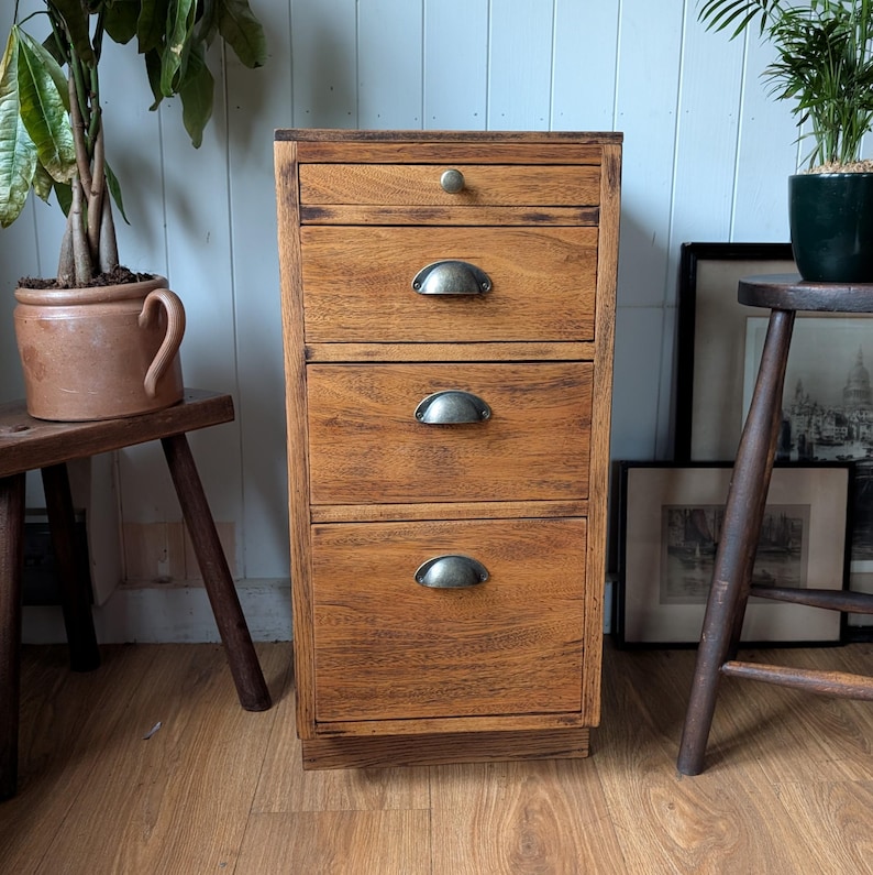Small Vintage Drawer Unit - Etsy UK
