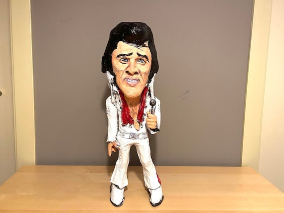 Elvis Presley Figure Handmade Figurine King of Rock and - Etsy