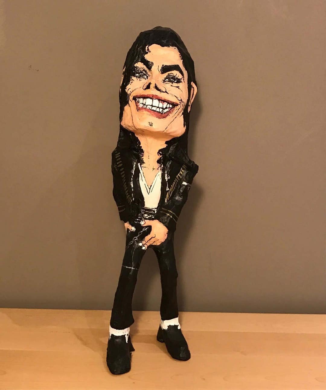 Michael Jackson, Paper Mache Handmade Figure - Etsy