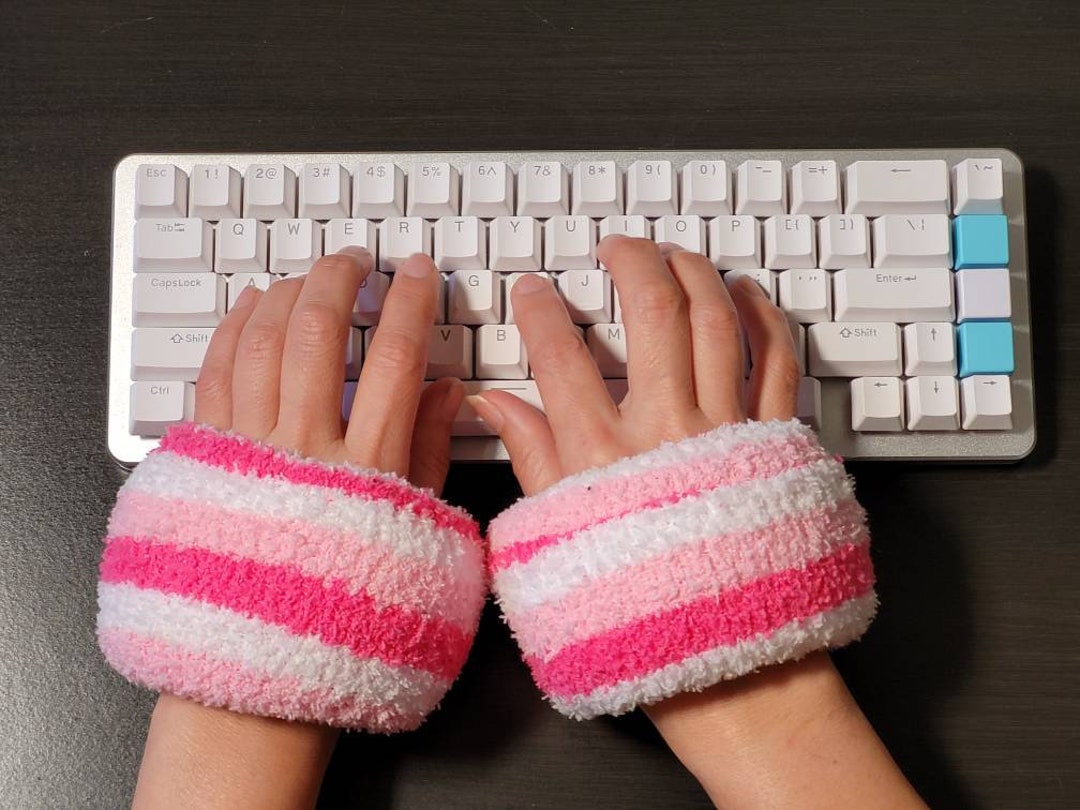 New Spring Colors Wrist Plushy for Computer Keyboard, Laptop, or Mouse ...
