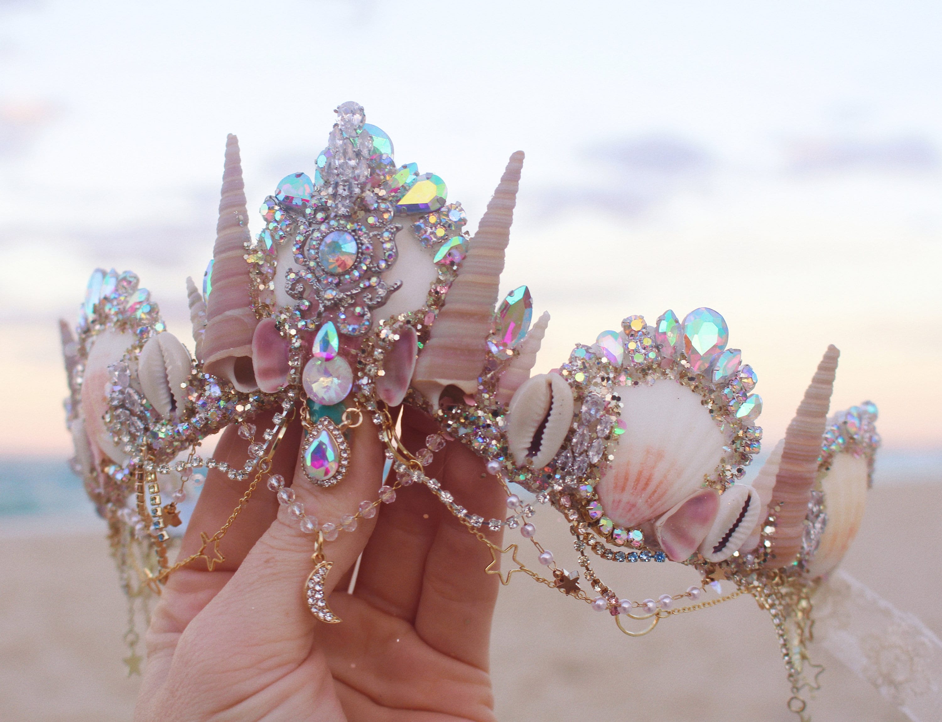 Medium Mermaid Magic Crown - Etsy