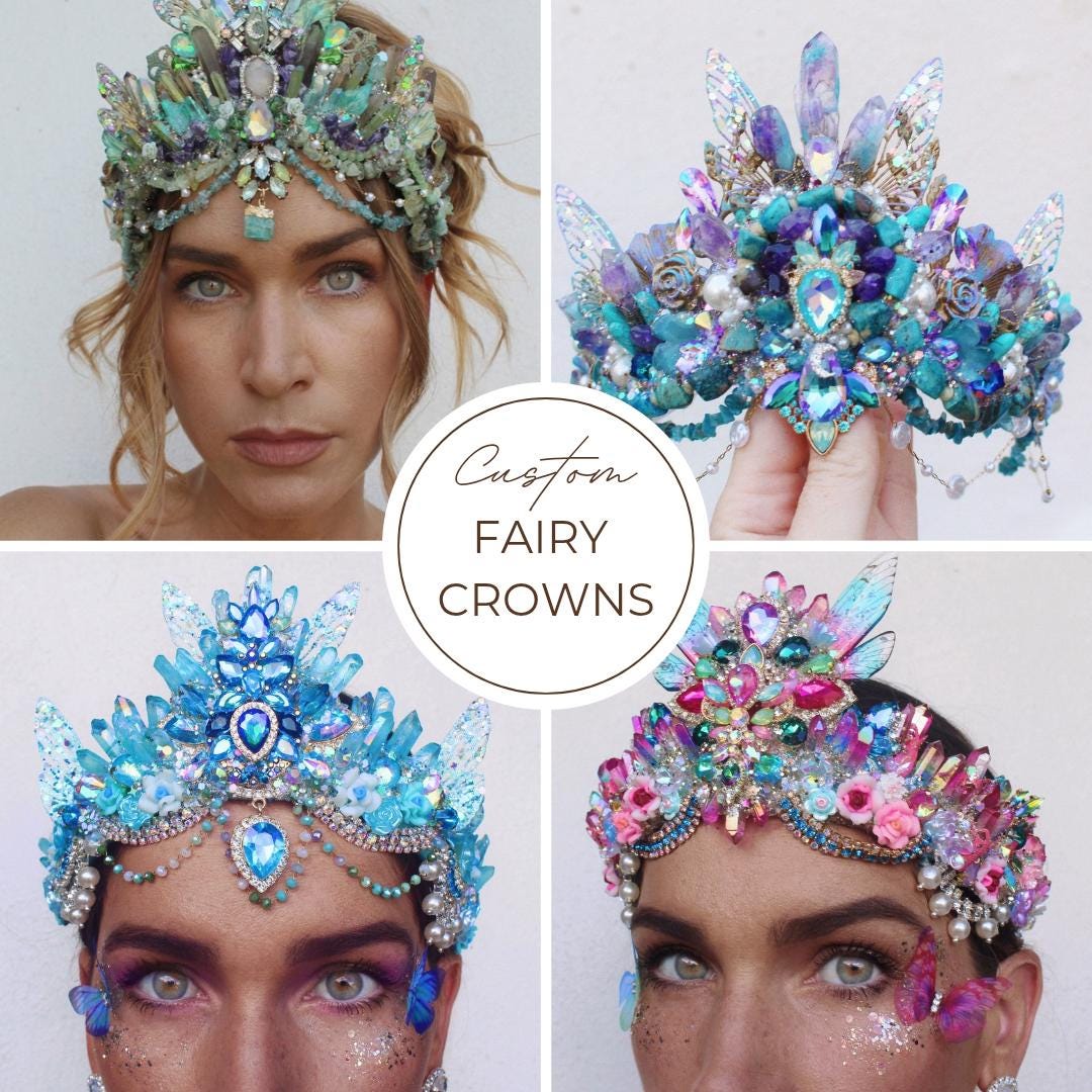 Custom Made Fairy Crowns - Etsy