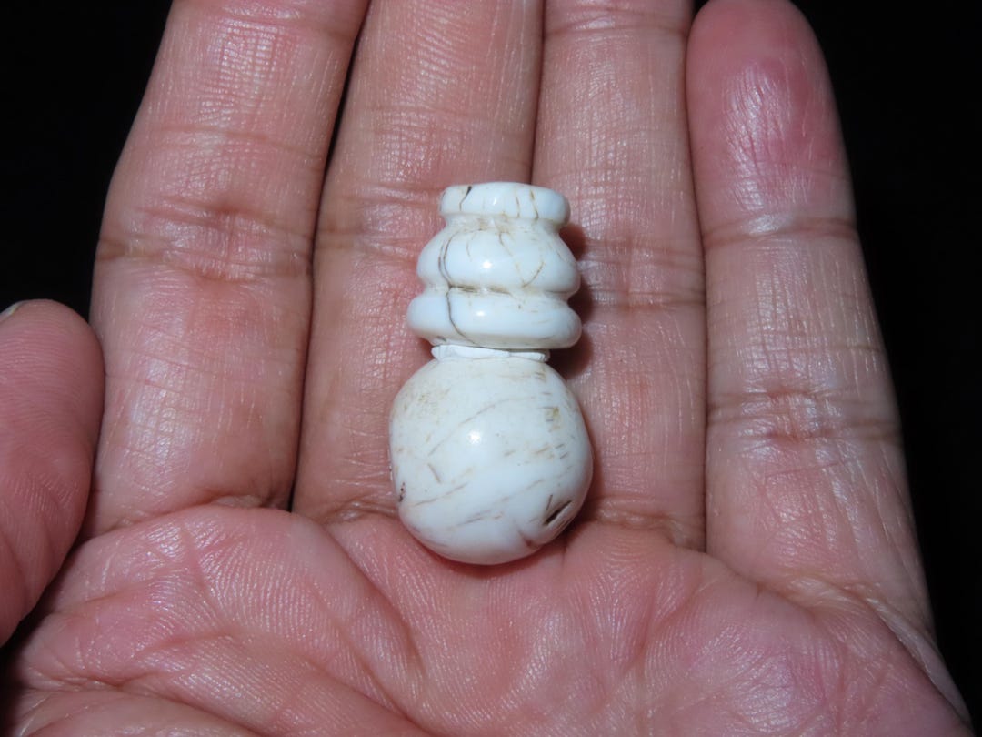Nepal Tibet Buddhist White Conch Shell Mala Prayer Guru Bead (v10) - Etsy