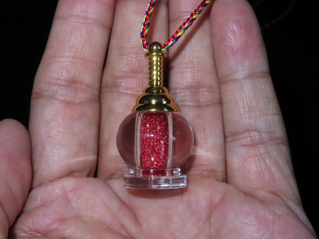 Nepal Tibet Buddhist Red Tara Sarira Relics Strong Sub Pendant (u4) - Etsy