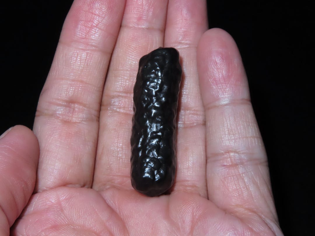 Thai Buddhist Natural Leklai Sacred Stone Black Jingang Raw Energy ...