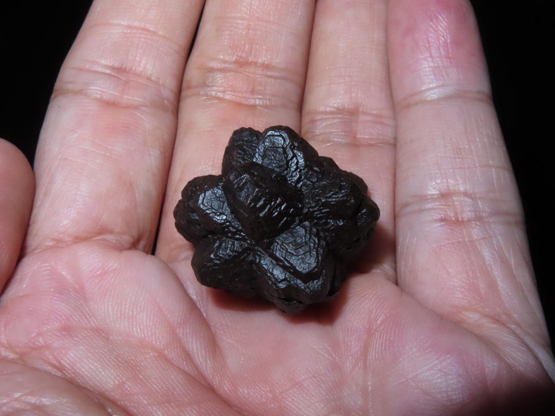 Thai Buddhist Natural Leklai Sacred Stone Black Jingang Raw Energy ...