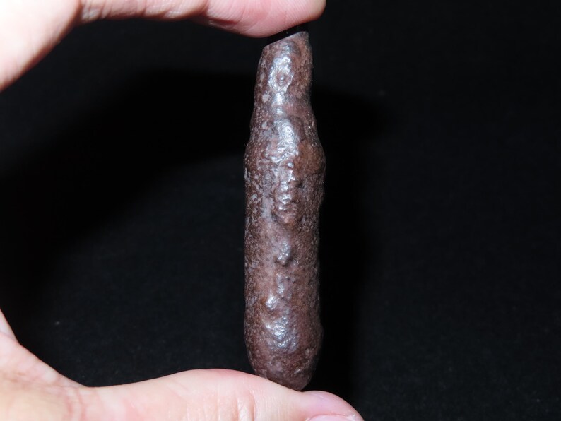 Thai Buddhist Natural Leklai Sacred Stone Black Jingang Raw Energy ...