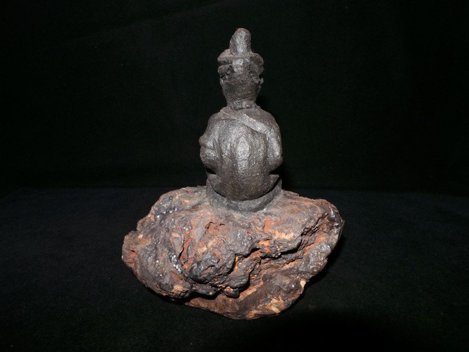 Old Thai Khmer Ceremic Shaman Rishi Sitting on Sacred Leklai - Etsy