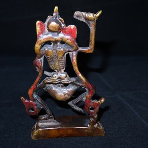 Old Nepal Tibet Bronze Chitipati / Shri Shmashana Adhipati Statue - Etsy