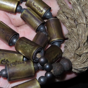 Thai Buddhist Brass Scroll Tangkai Takrut Amulet Necklace r1 - Etsy