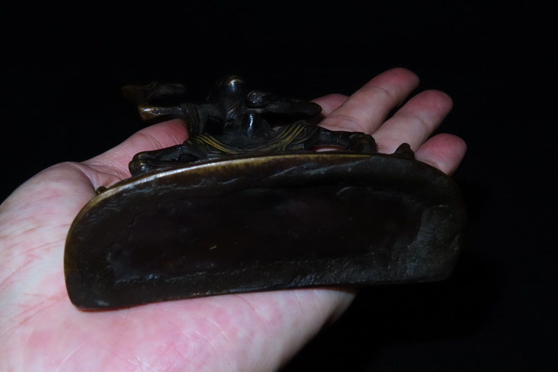 Old Nepal Tibet Bronze Chitipati / Shri Shmashana Adhipati - Etsy