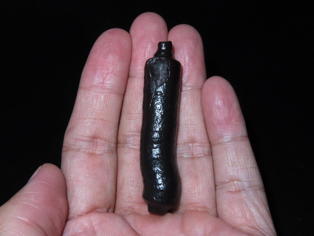Thai Buddhist Natural Leklai Sacred Stone Black Jingang Raw Energy ...
