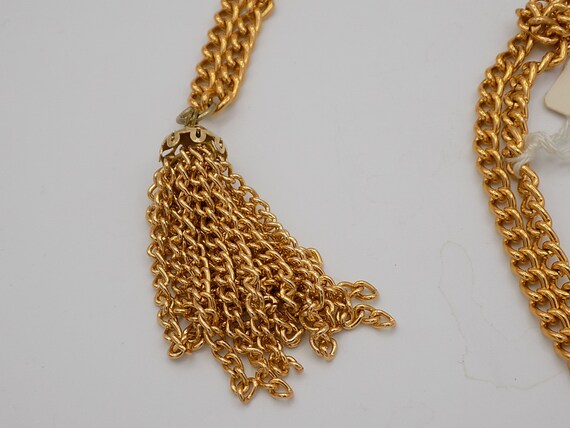 Vintage belt, 80s, Paris Vintage, Gold chain, GALERIE… - Gem