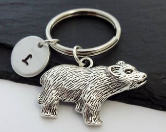 Bear keychain | Etsy