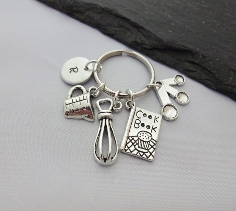 Chef Keyring, Cooking Keyring, Chef Gift, Cooking Keychain, Baking ...