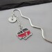 Initial Camper Van Bookmark, Camper Van Bookmark, VW Gift, Camper Van ...