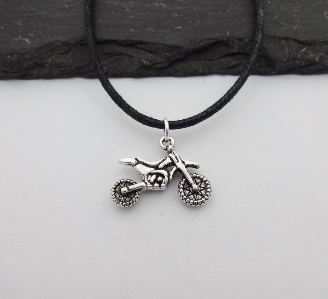 Motorcycle Choker, Dirt Bike Necklace, Bike Choker, Motocross Necklace ...