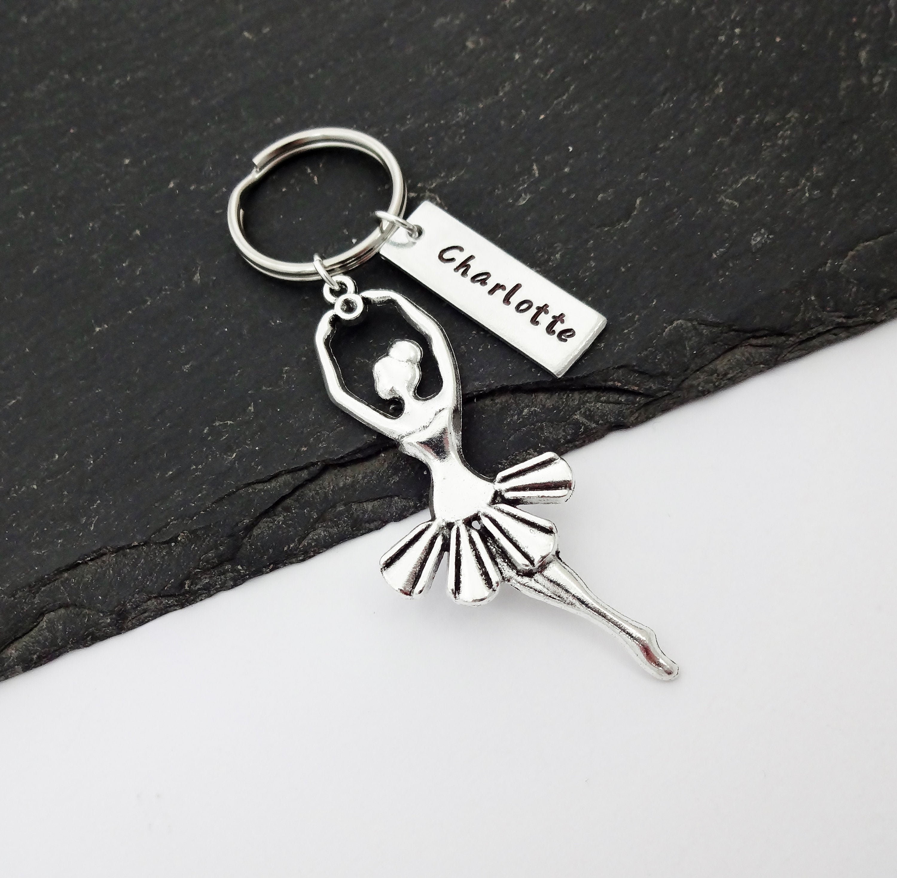 Ballet Keyring, Ballerina Keyring, Ballet Teacher Gift, Ballet Dancer ...