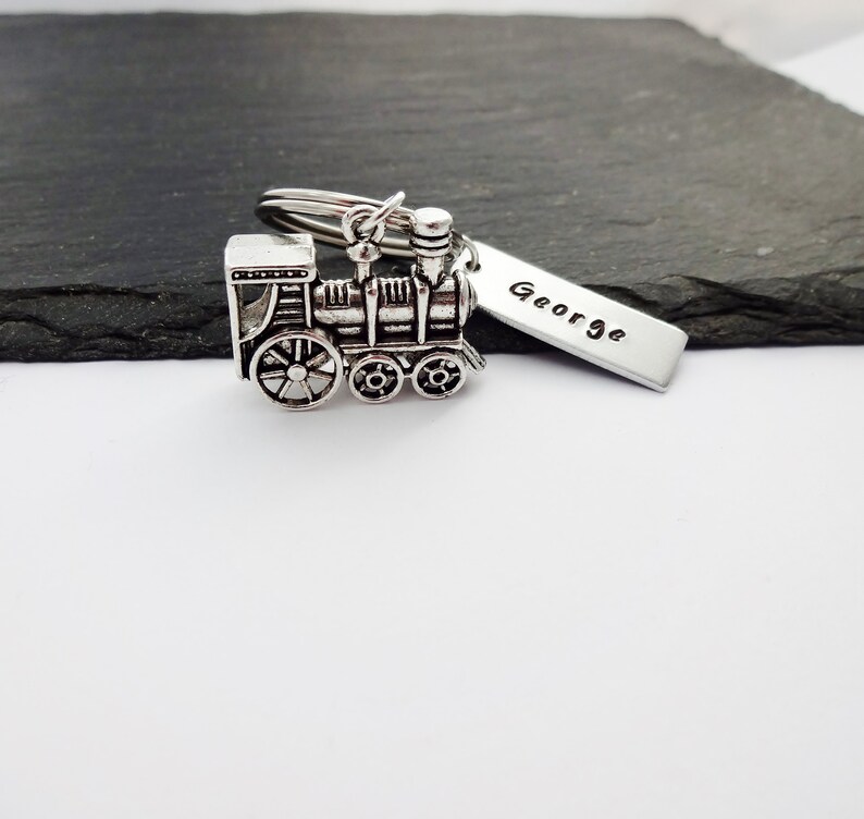 Train Keyring Train Gifts Name Keyring Train Keychain - Etsy
