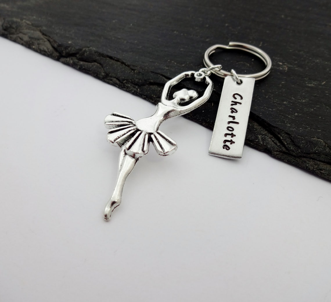 Ballet Keyring, Ballerina Keyring, Ballet Teacher Gift, Ballet Dancer ...