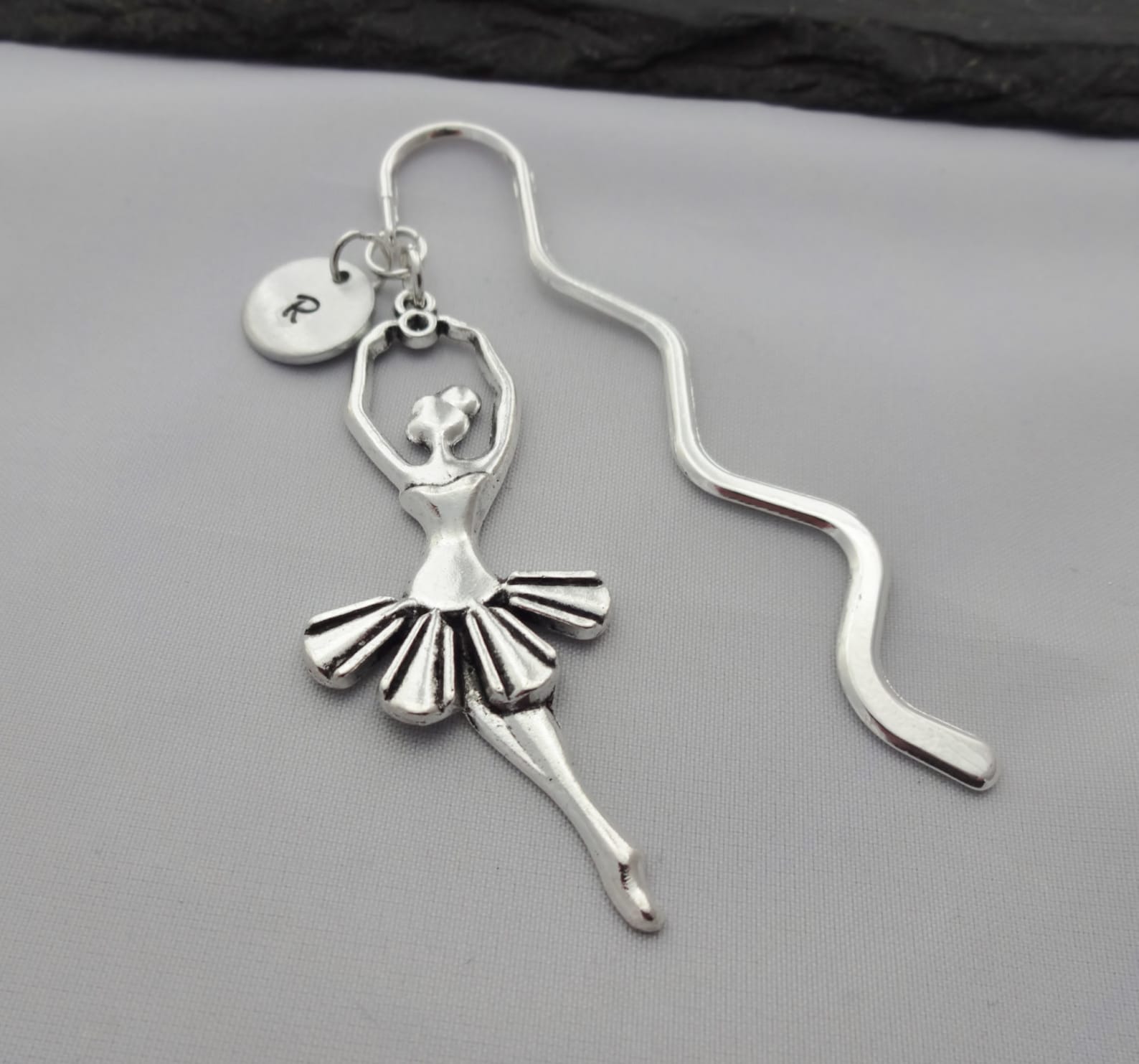 Initial Ballet Bookmark Ballet Bookmark Ballerina Gift Hand | Etsy UK