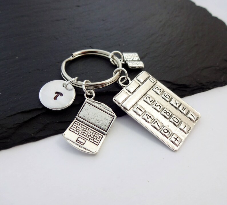 Accountant Keyring Banker Keychain Accountant Gift | Etsy