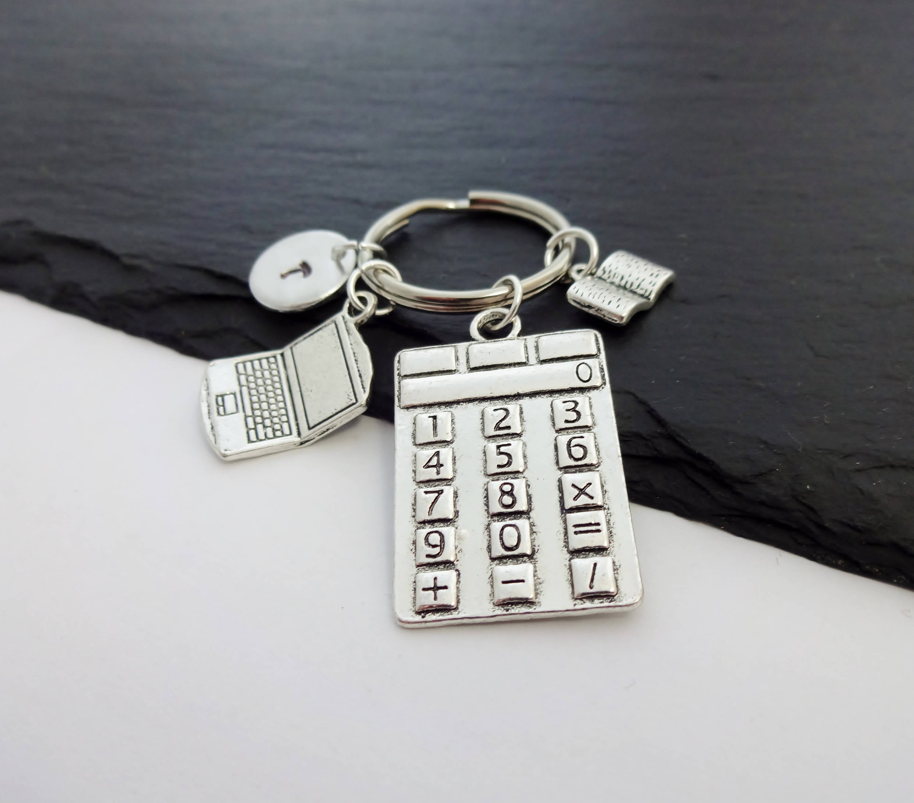 Accountant Keyring Banker Keychain Accountant Gift | Etsy