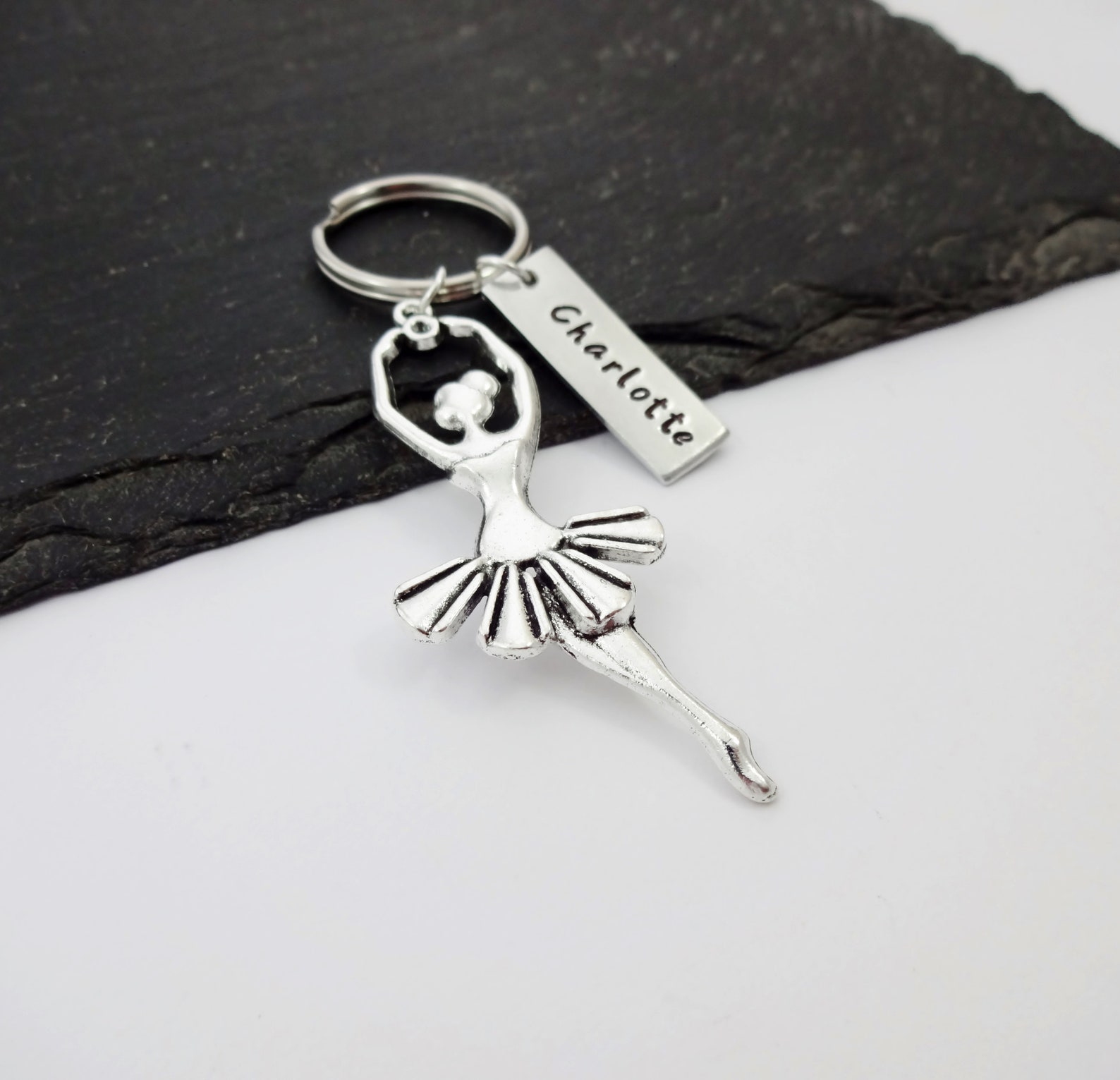 Ballet Keyring, Ballerina Keyring, Ballet Teacher Gift, Ballet Dancer ...