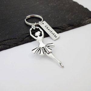 Ballet Keyring, Ballerina Keyring, Ballet Teacher Gift, Ballet Dancer ...