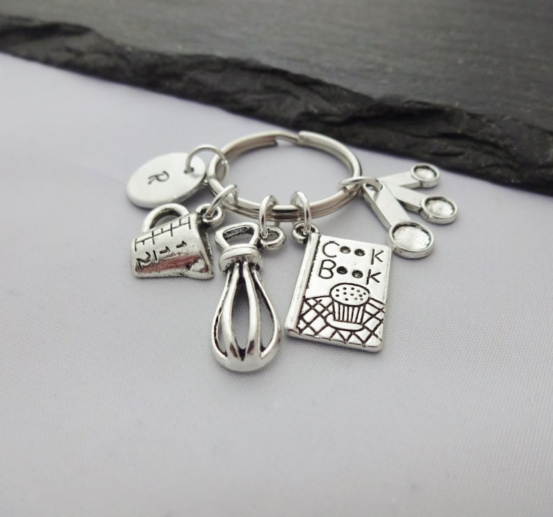 Chef Keyring Cooking Keyring Chef Gift Cooking Keychain | Etsy