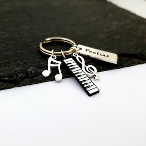 Piano Keychain, Piano Gifts, Gift for Piano Teacher, Gift for Pianist ...