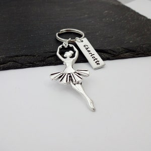 Ballet Keyring, Ballerina Keyring, Ballet Teacher Gift, Ballet Dancer ...