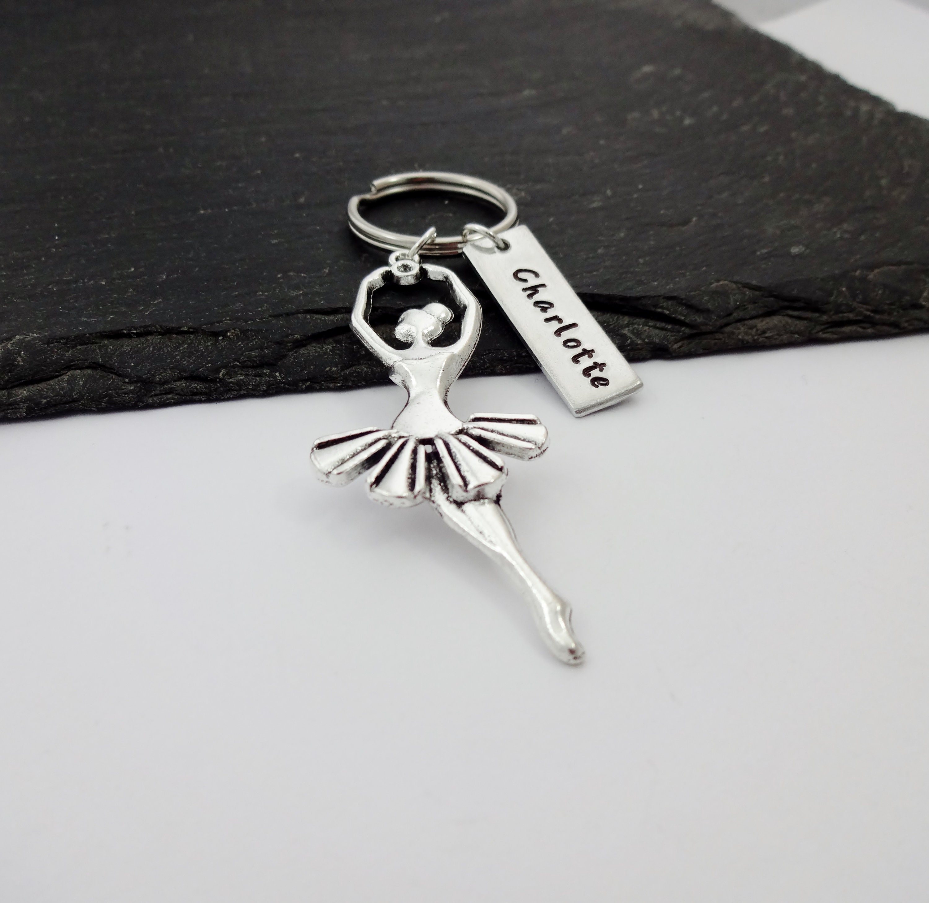 Ballet Keyring, Ballerina Keyring, Ballet Teacher Gift, Ballet Dancer ...