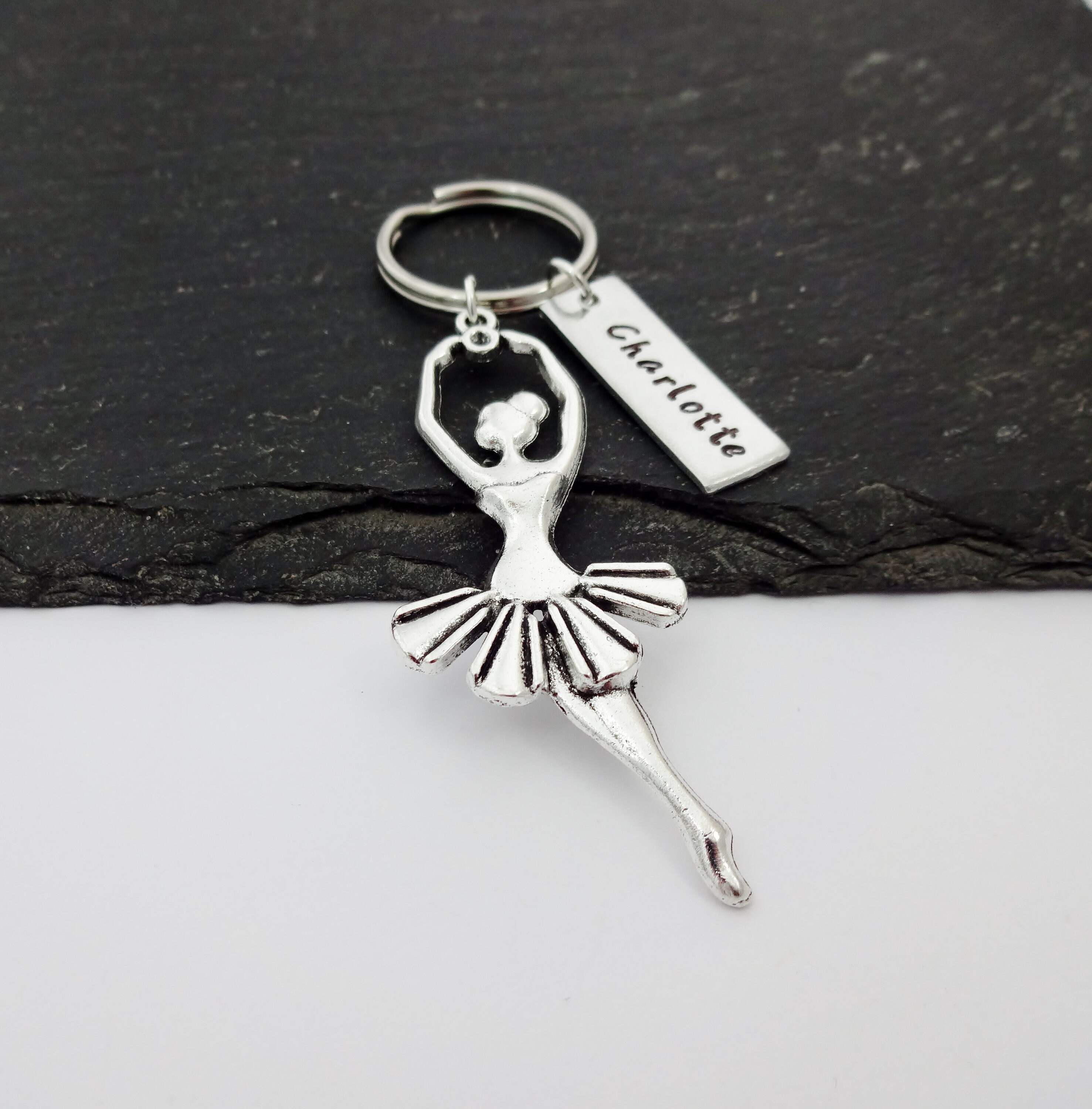 Ballet Keyring, Ballerina Keyring, Ballet Teacher Gift, Ballet Dancer ...