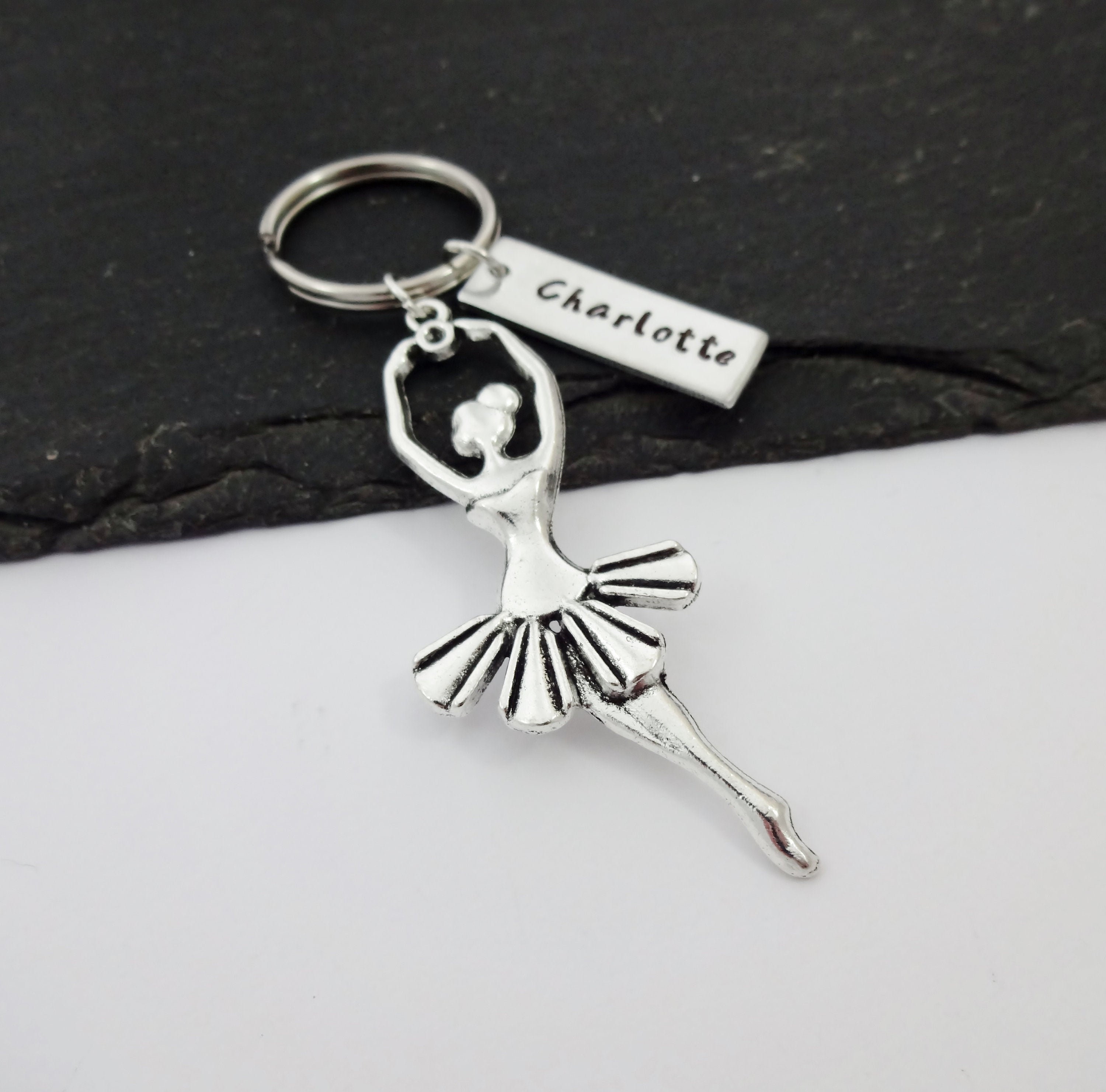 Ballet Keyring, Ballerina Keyring, Ballet Teacher Gift, Ballet Dancer ...