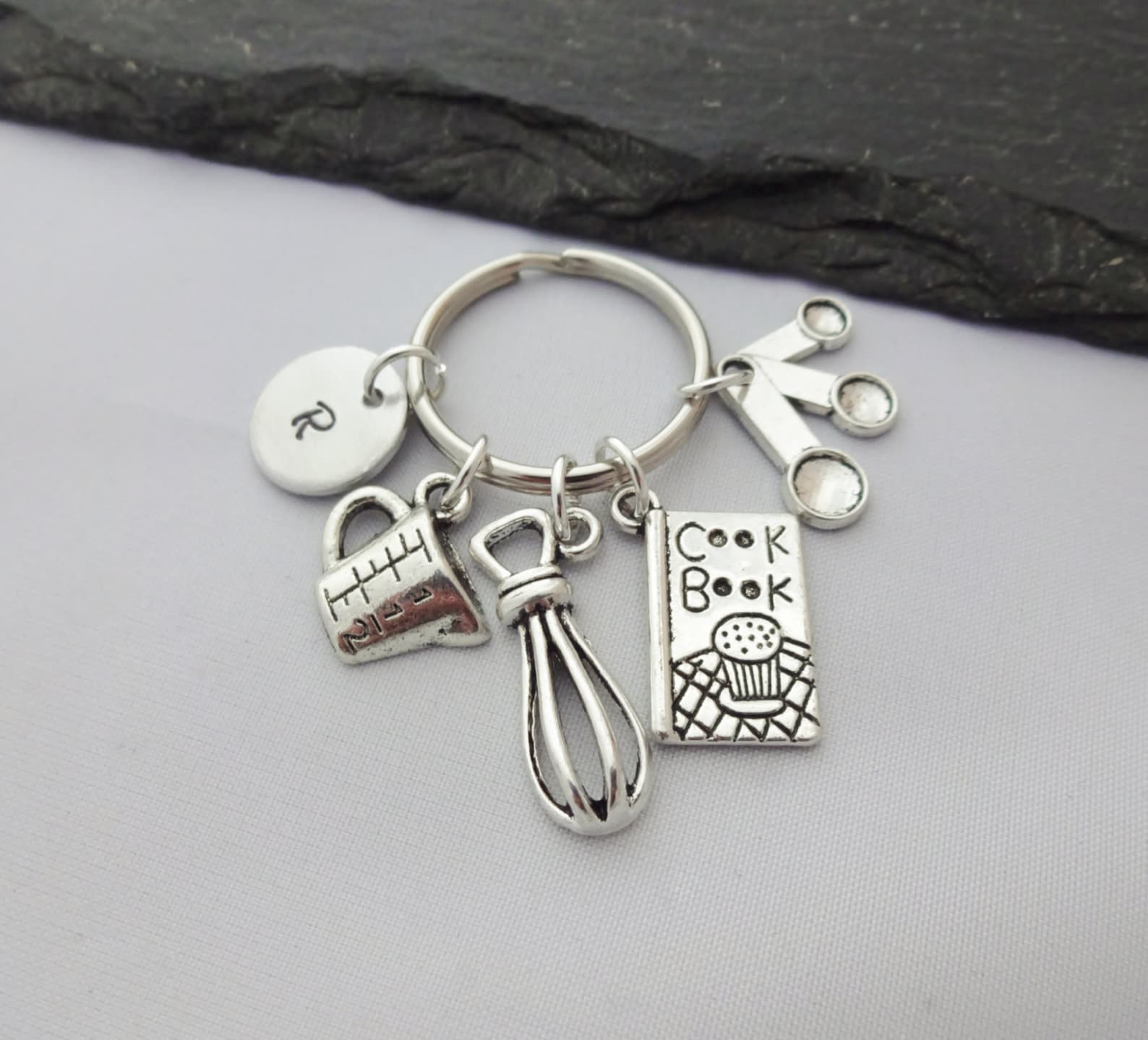 Chef Keyring, Cooking Keyring, Chef Gift, Cooking Keychain, Baking ...