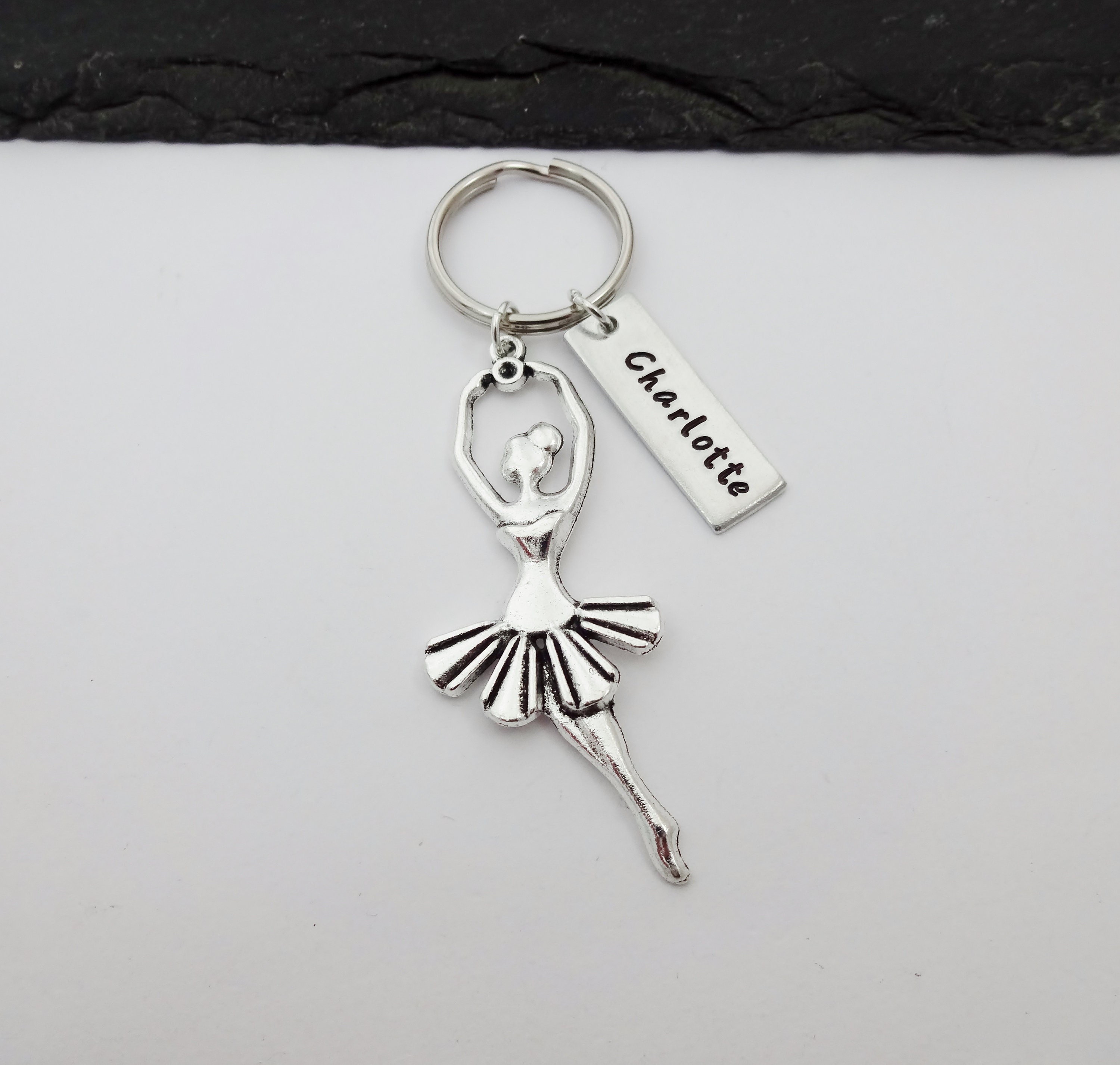 Ballet Keyring, Ballerina Keyring, Ballet Teacher Gift, Ballet Dancer ...