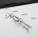 Initial Robot Bookmark, Robot Gift, Robot Bookmark, Hand Stamped, Robot ...