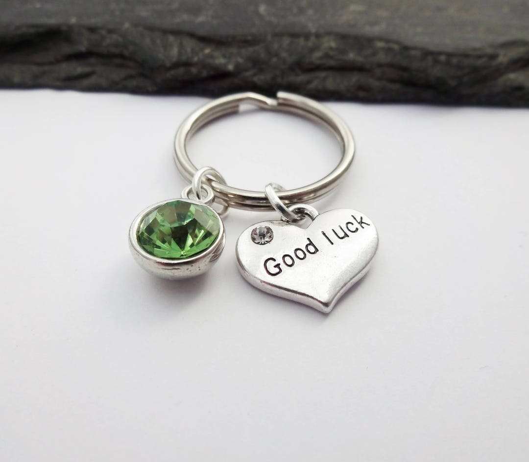 Good Luck Keyring, Good Luck Gifts, Good Luck Keychain, Charm Keyring ...