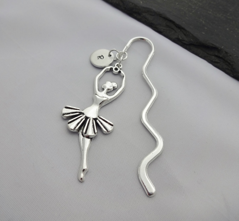 Initial Ballet Bookmark Ballet Bookmark Ballerina Gift Hand | Etsy UK