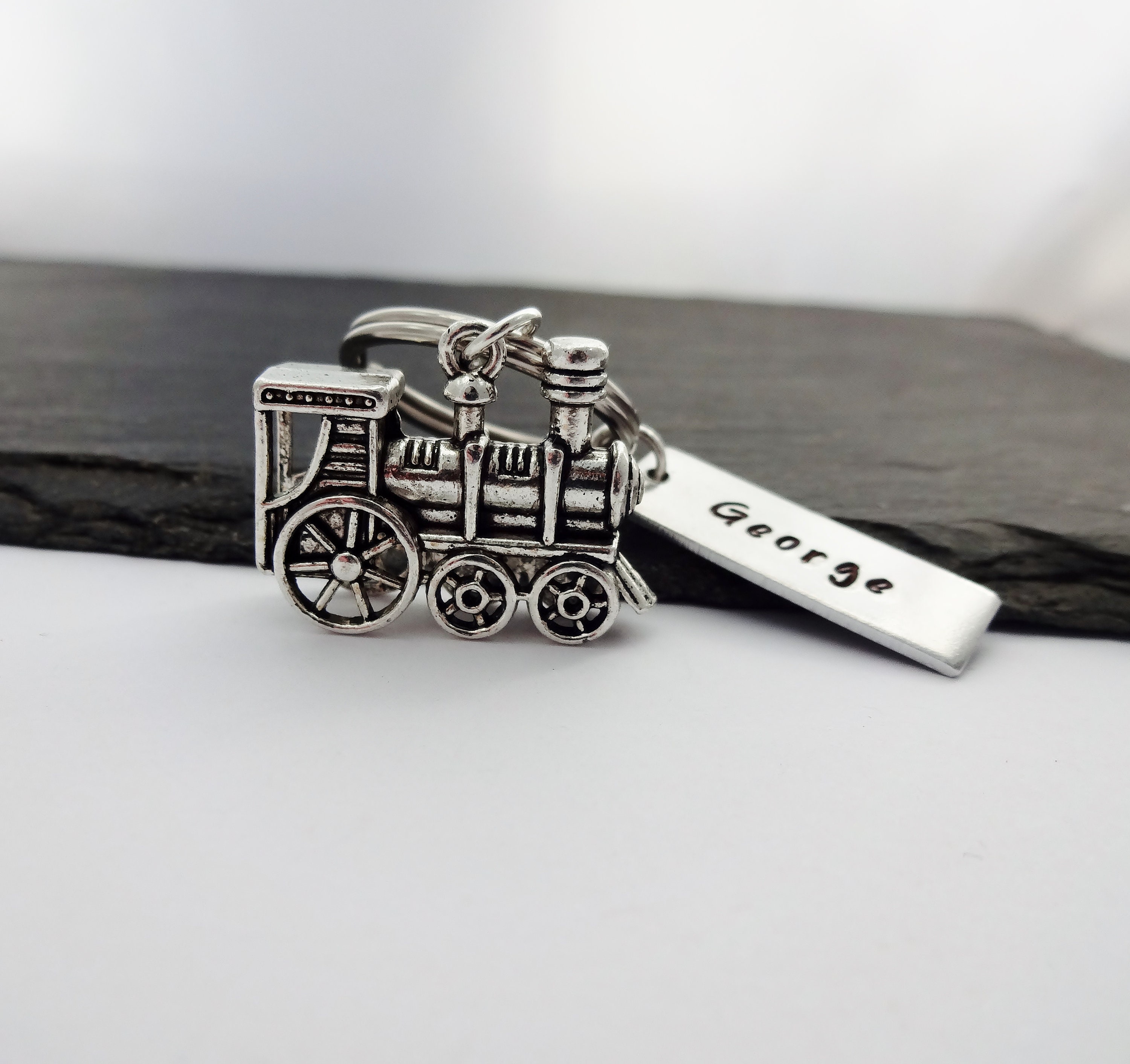 Train Keyring Train Gifts Name Keyring Train Keychain - Etsy UK