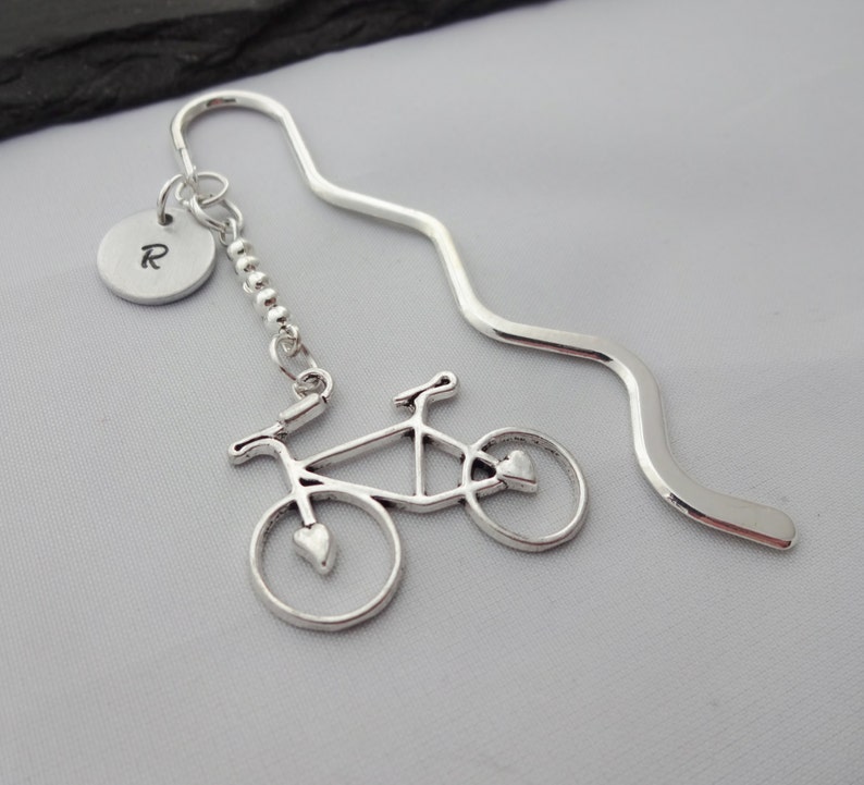 Initial Bike Bookmark Bicycle Bookmark Bike Bookmark Initial | Etsy UK